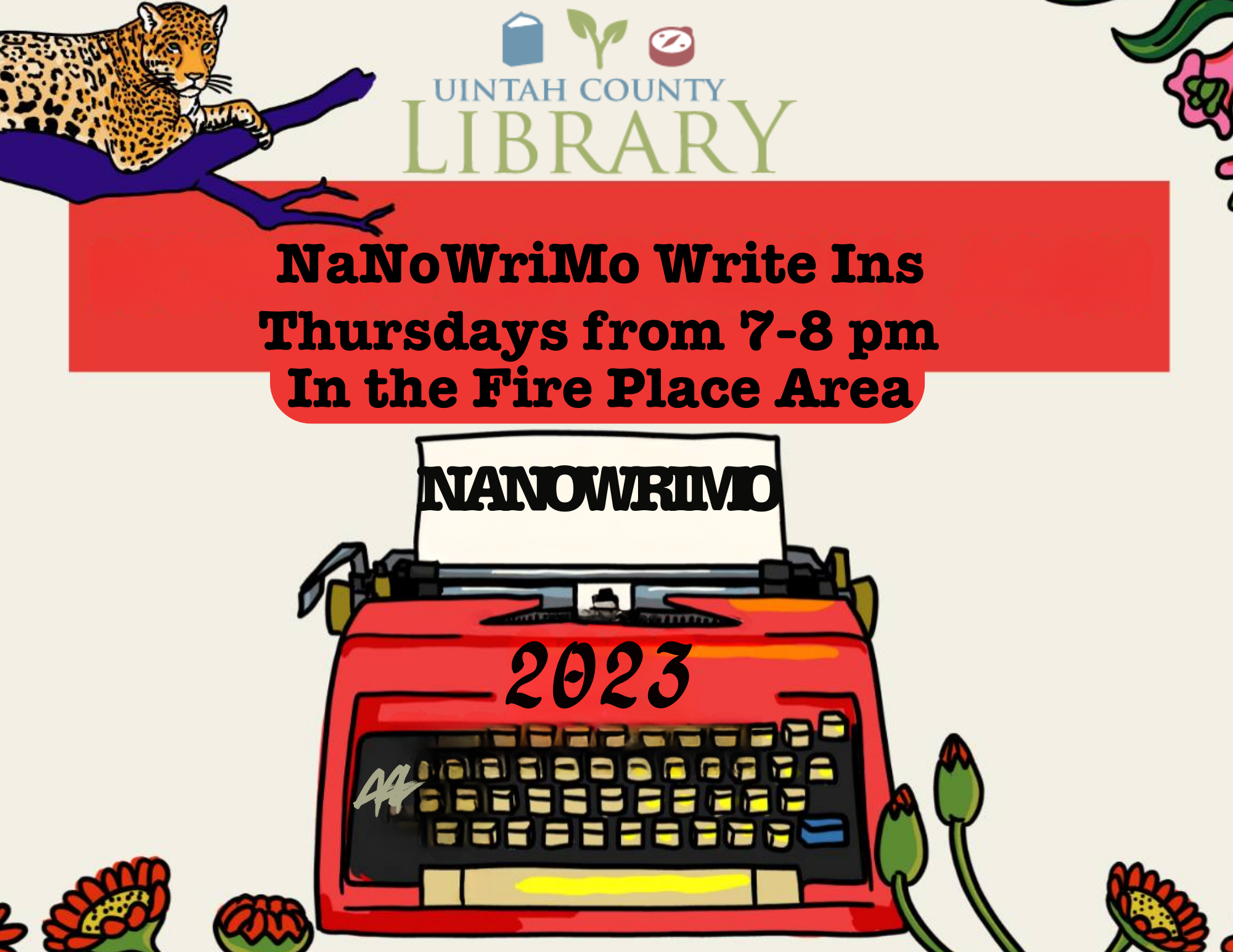 NaNoWriMo Come Write-In: Library Writer's Workshop | Uintah County Library